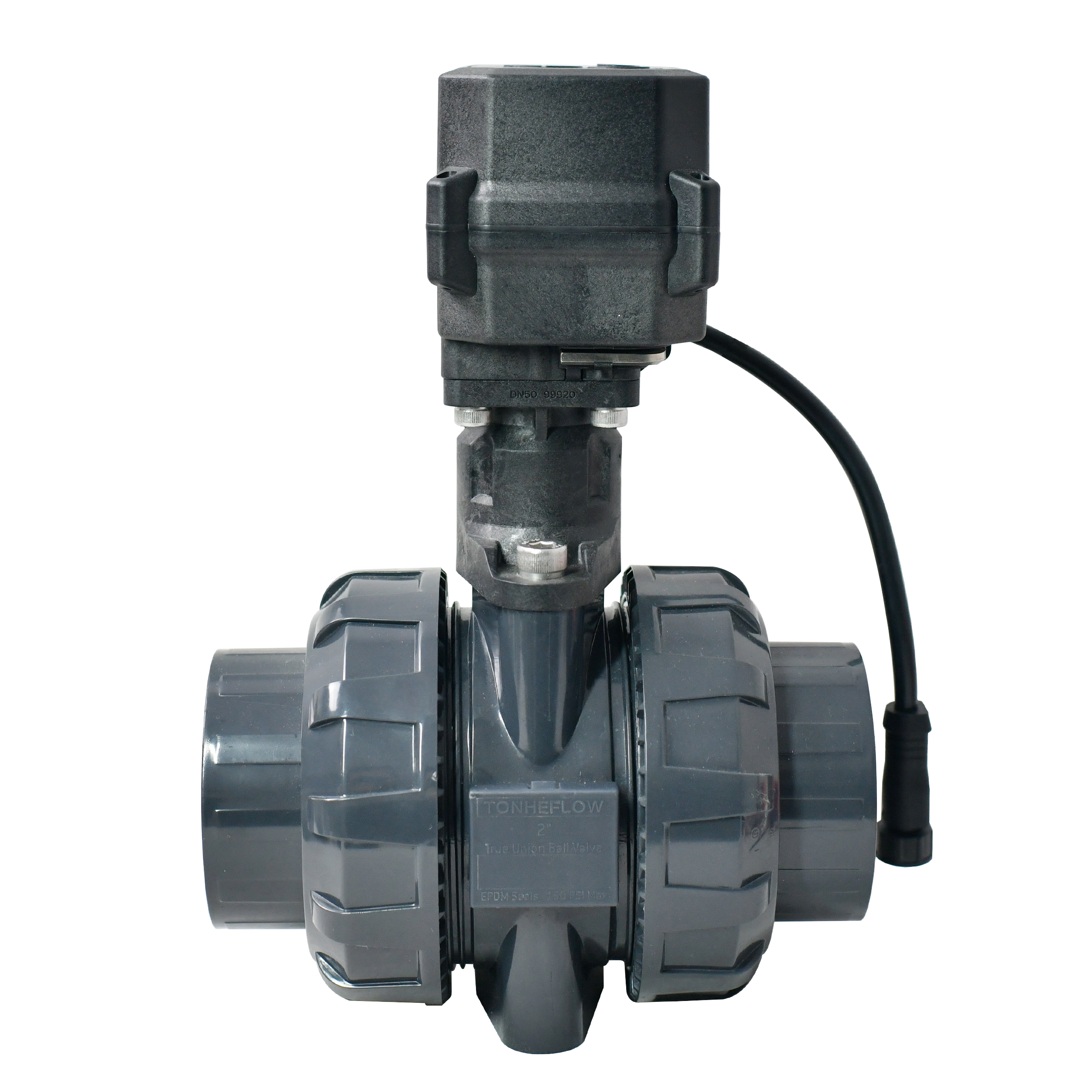 Inserting type -UPVC two way electric valve Motorized valve-Products ...