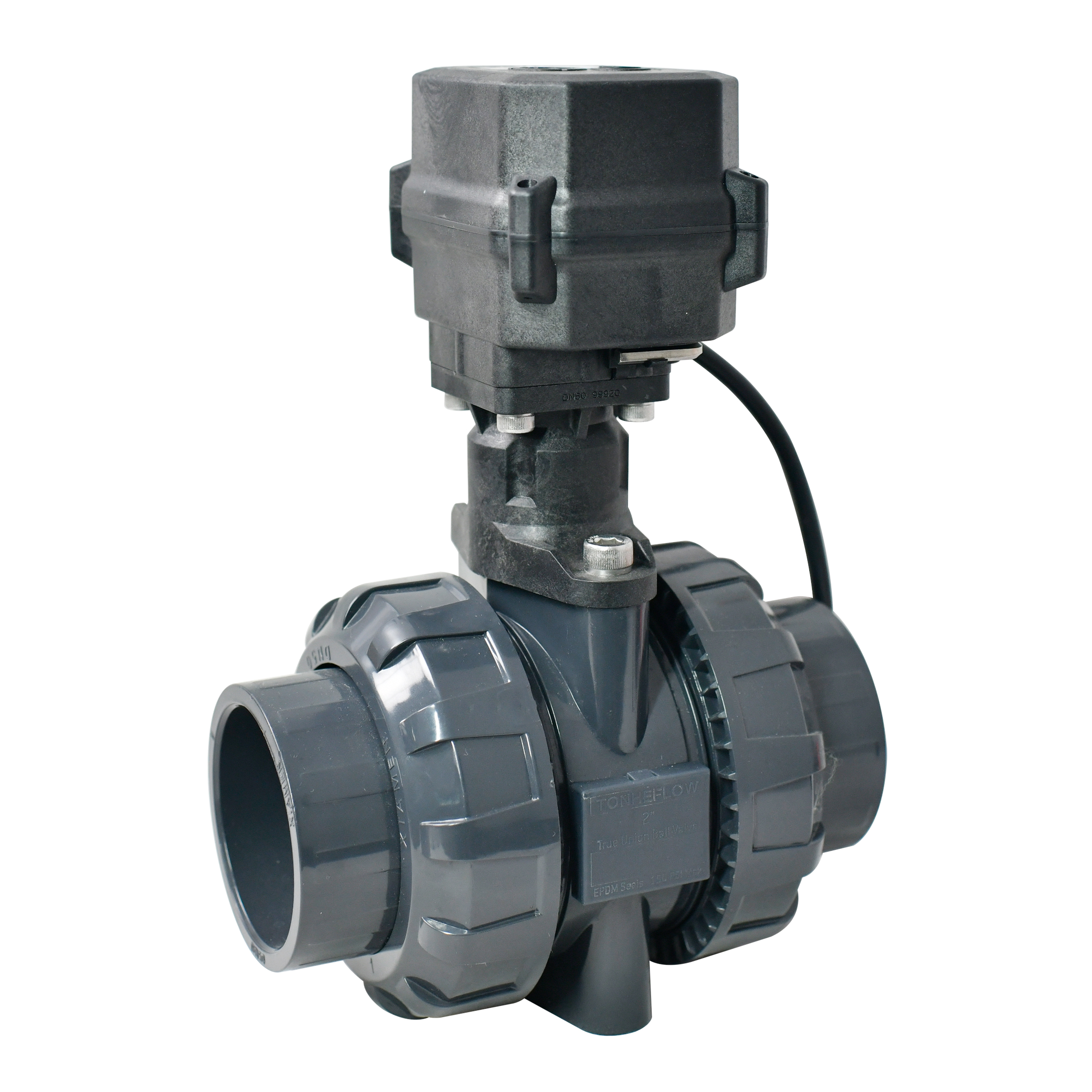 Inserting type -UPVC two way electric valve Motorized valve-Products ...