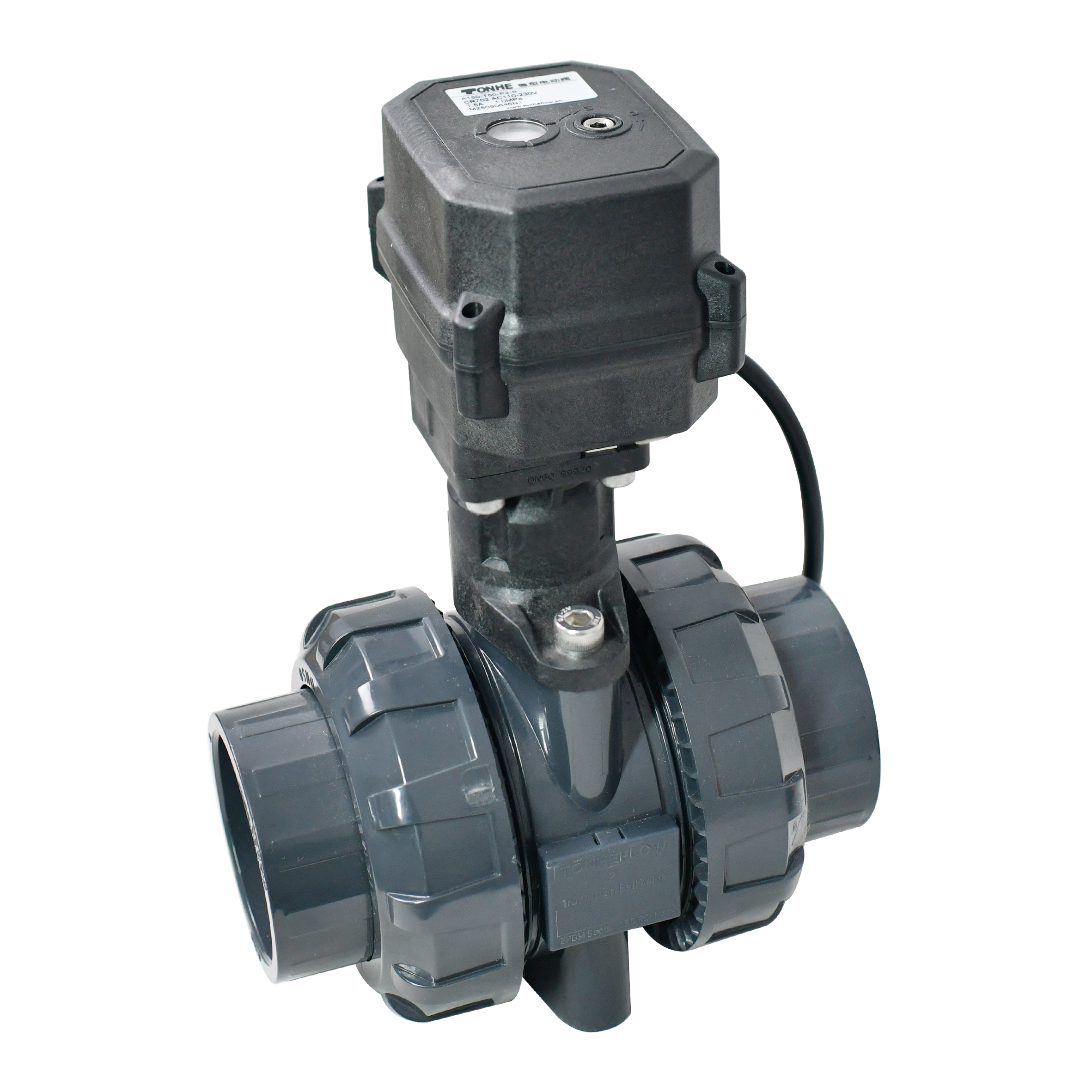 Inserting type -UPVC two way electric valve Motorized valve-Products ...